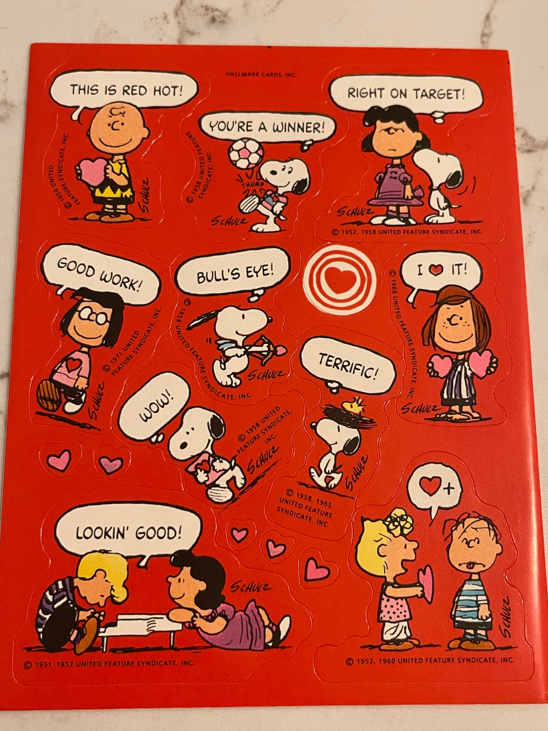 Peanuts, Teacher, School, Motivation, Words, Red Background, Sticker ...