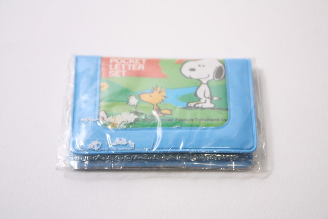 Snoopy, Peanuts, Pocket Letter Set, Mushroom, Stationary, Stickers ...