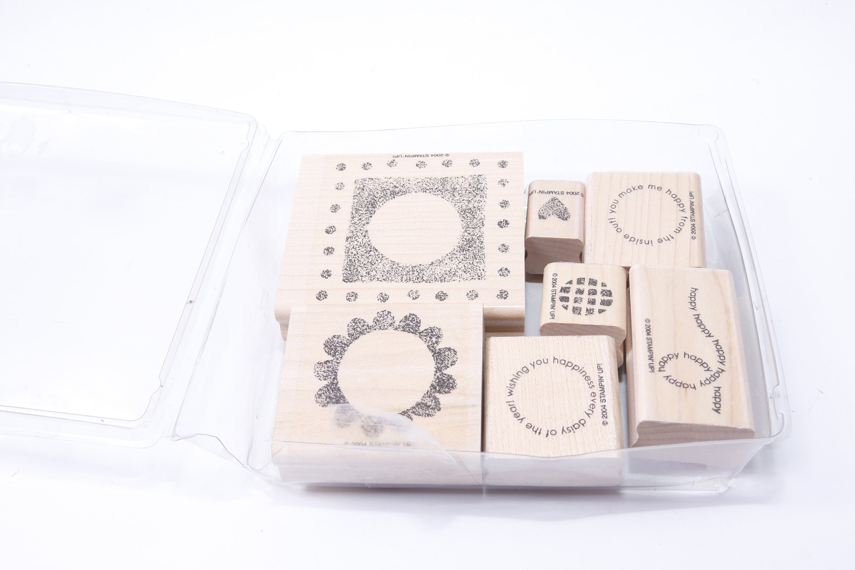 Happiness Wishing Warm Words Heart Texture Stampin Up - Etsy