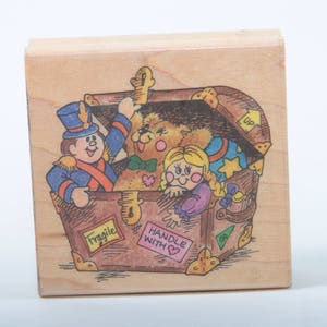 Toy Treasure Trove, Stampendous, Toy Chest, Fun Stamps, Single Stamp ...