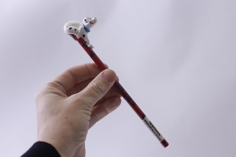 Applause, Pencil With Dalmatian Puppy Topper, Disney, 101 Dalmatians ...