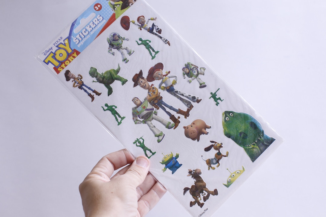 Toy Story Stickers, Pixar Character Decals, Woody and Buzz Lightyear ...