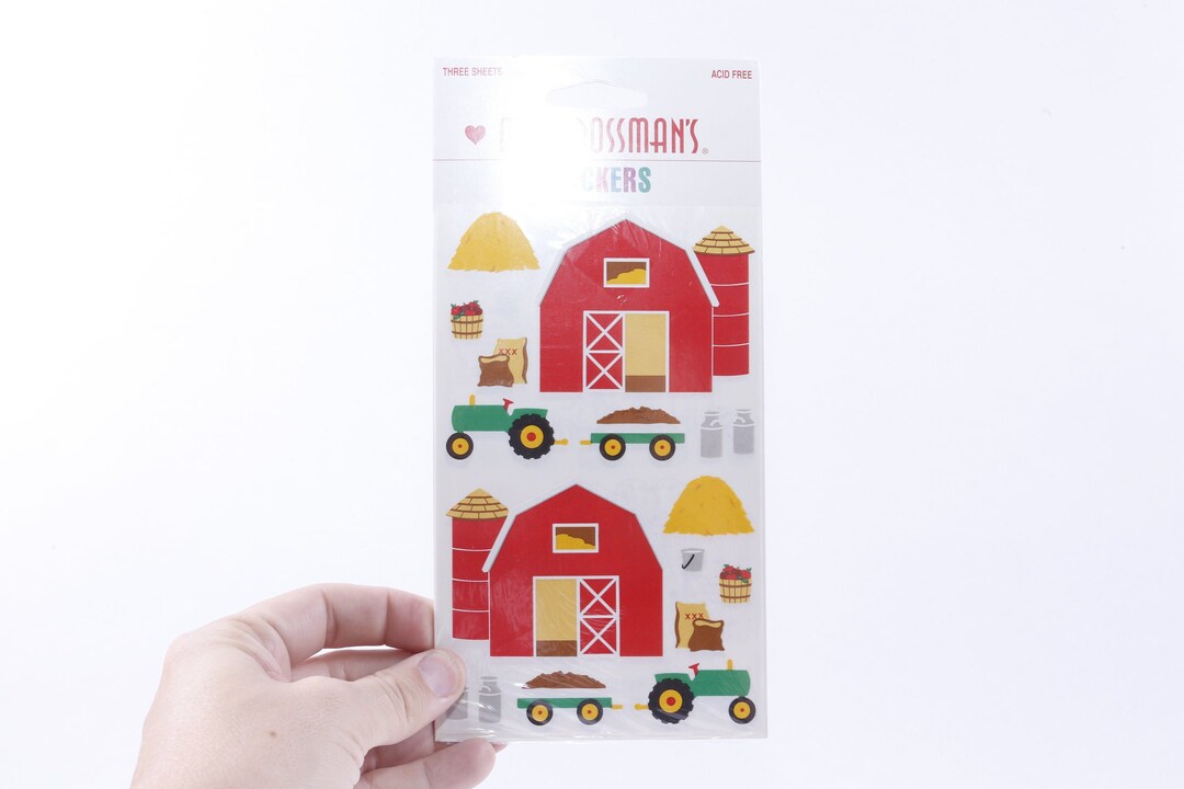 Mrs Grossman's, Sticker Bogen, Dorf, Landwirtschaft, Ackerbau, Bilder ...