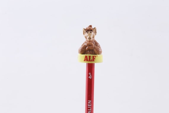 Red Pencil Alf the Alien Melmac Pencil Topper People Alien - Etsy
