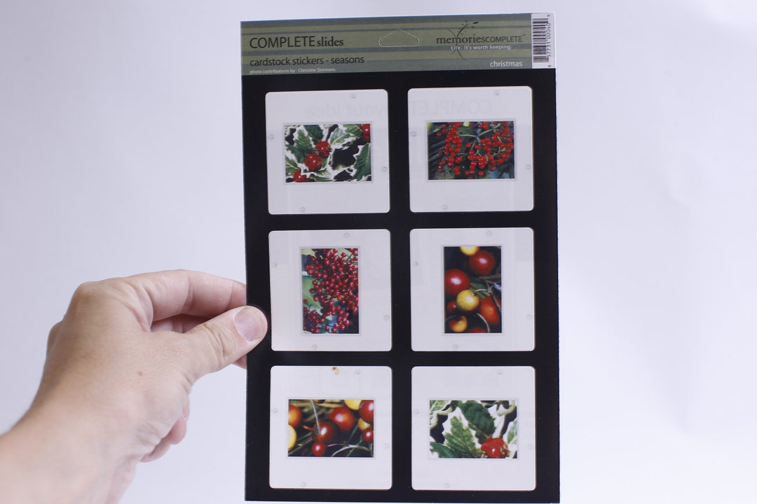 Slide Sticker Sheet, Adhesive Decals, Peel and Stick, DIY Crafts ...