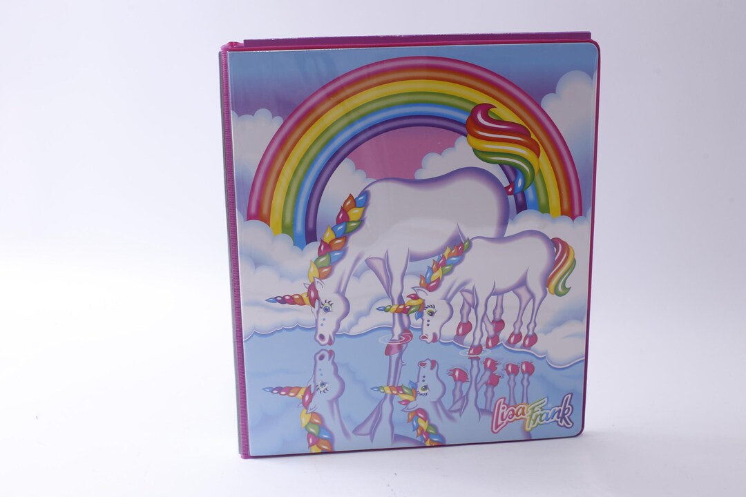 Lisa Frank Stationery Bundle, 3-ring Binder, Casey Dog Spiral Notebook ...