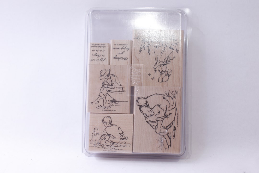 Family and Friendship, Message Stamp Set, Happiness, Children, Couple ...