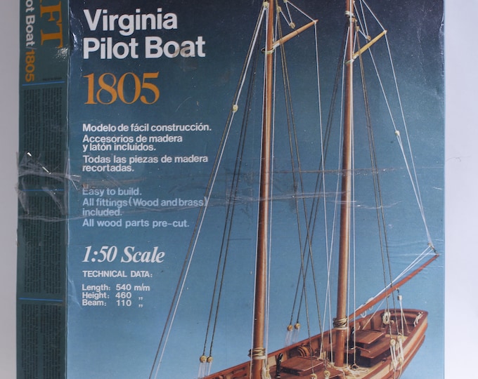 Swift, Virginia Pilot Boat, Scale Model, 1982, Artesania Latina ...