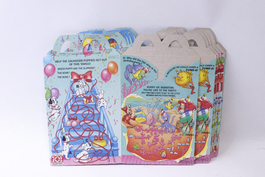 Mcdonald's Happy Meal, 101 Dalmatians, the Little Mermaid, Muppet ...