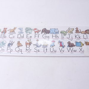 Teacher Supply Sealed Set Zaner-bloser, Alphabet, Letter Card, Animals ...