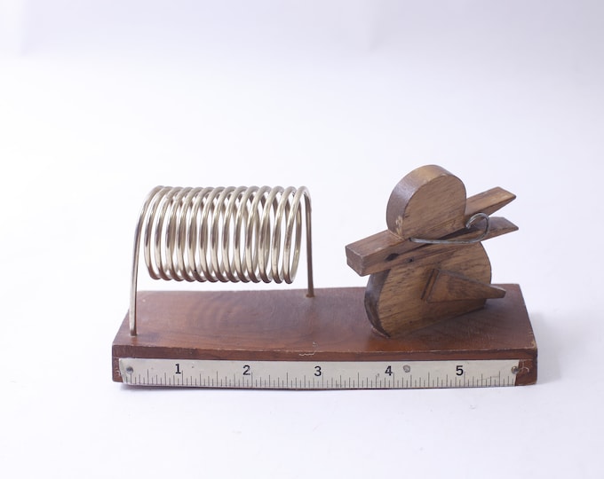 Wooden Duck Clothespin, Desk Organizer, Mail Holder, Ruler, Letter Rack ...