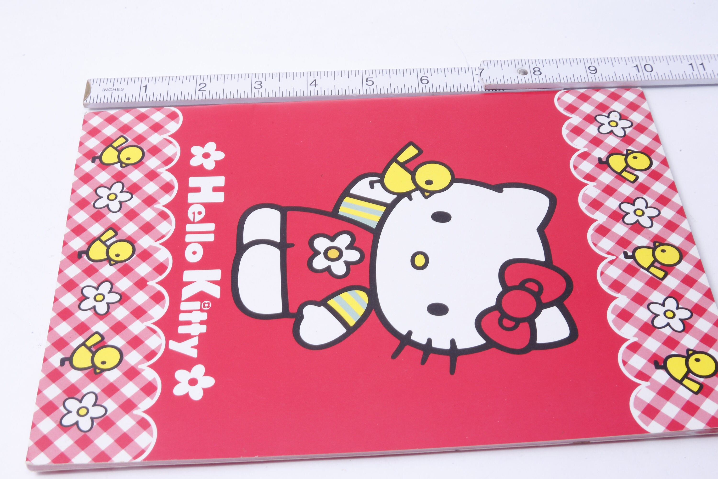 Sanrio Hello Kitty Thin Notebook Pink Pages Stationery | Etsy