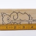 Teddy Bear Jumping Pogo Stick Animal - Message Stamp - Country Bear ...