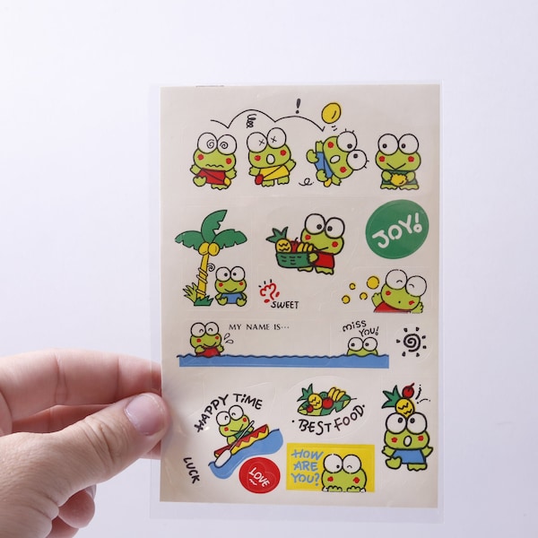 Frog Character Sheet - Etsy