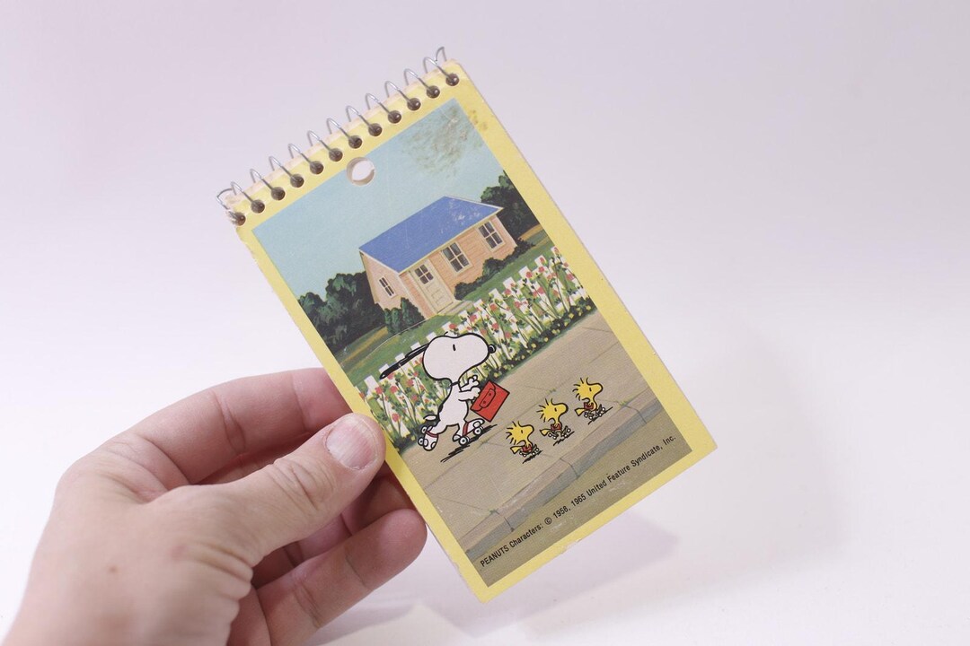 1970s, Peanuts, Memo Pad, Comics, Notes, Writing, Stationery, ~ 251013 ...