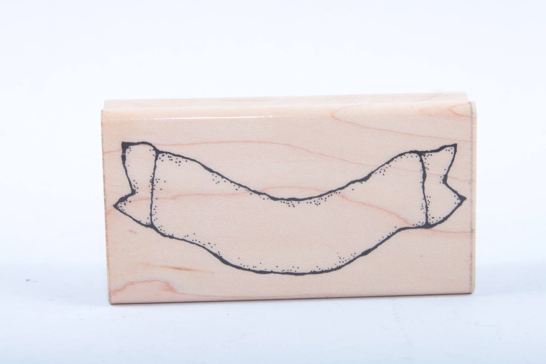 Single Stamp, Vintage, Banner Shape, Single Lined Banner, Card Making ...