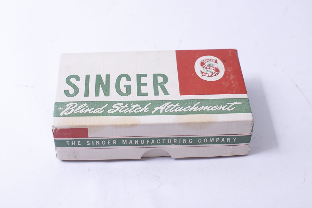 Singer, Blind Stitch Attachment, With Manual, Sewing Machines, Tool ...