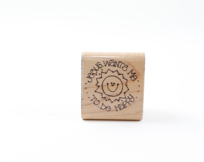Jesus Wants Me for a Sunbeam, Sun, LDS, Stamp, Mormon Stamp, Rubber ...
