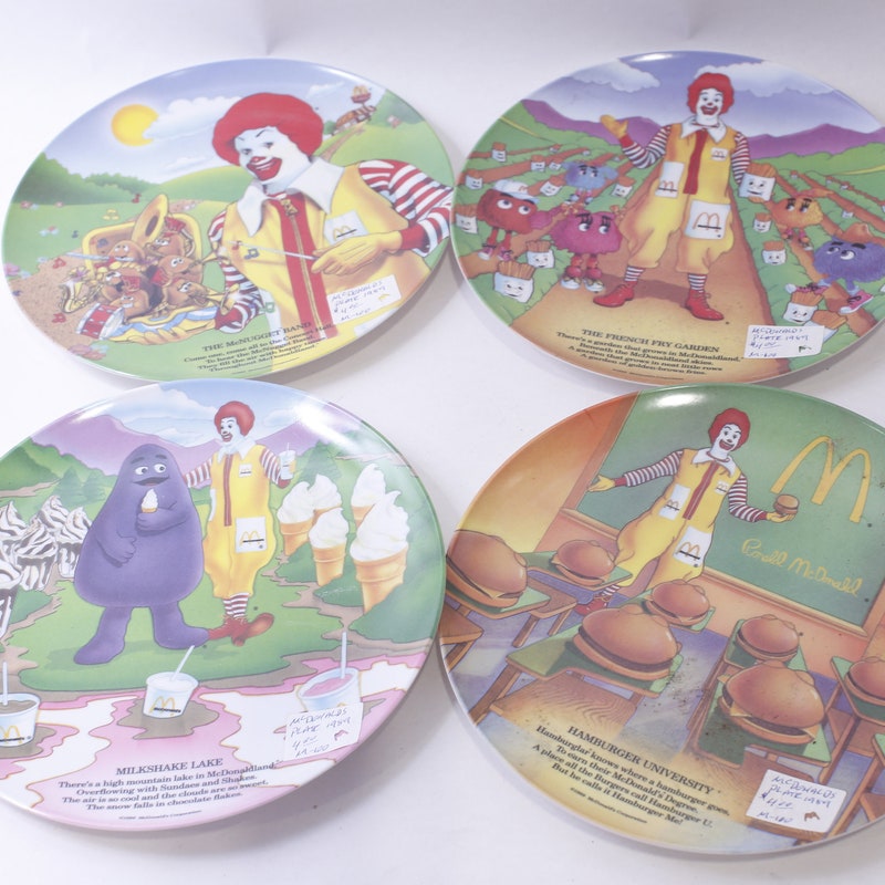 Mcdonalds Plates - Etsy UK