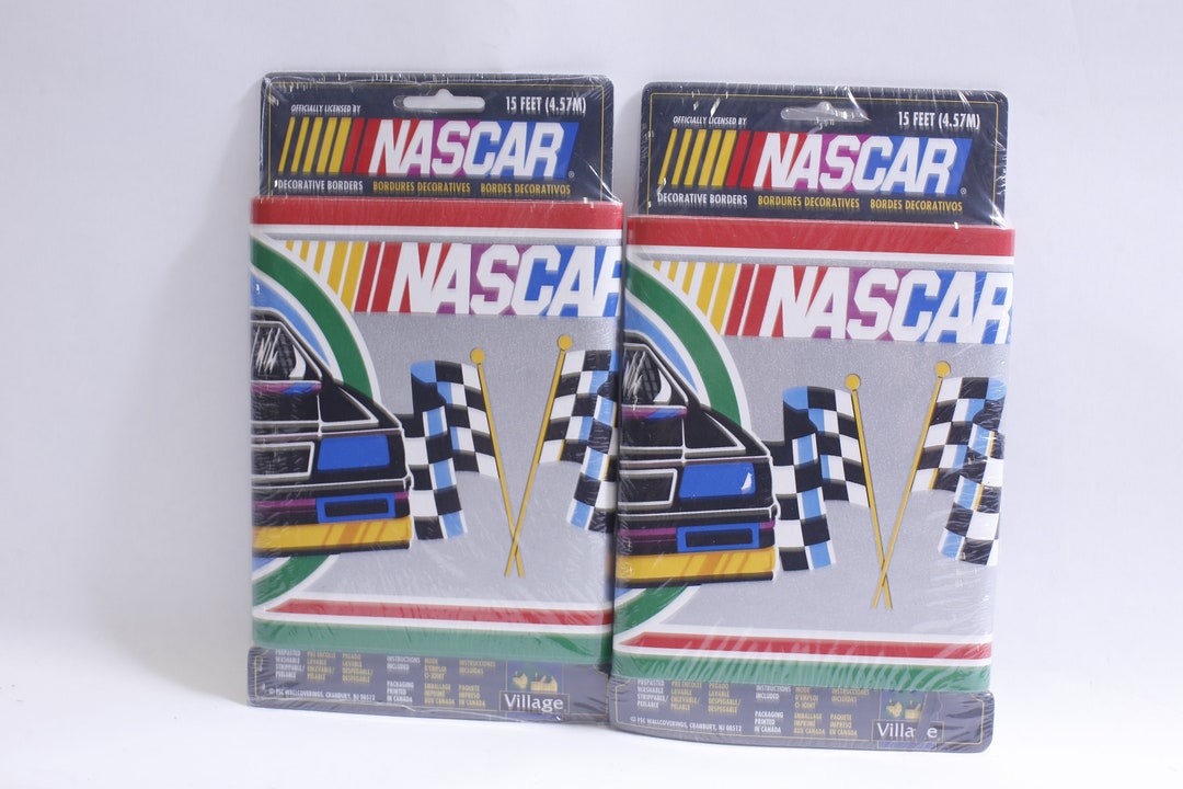 Nascar, Decorative Borders, 15 Feet, Set of Two, Racing, Automotive ...