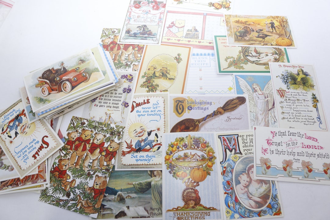 Huge Collection of Antique, Rare Postcards, Greeting Cards, 1900s ...