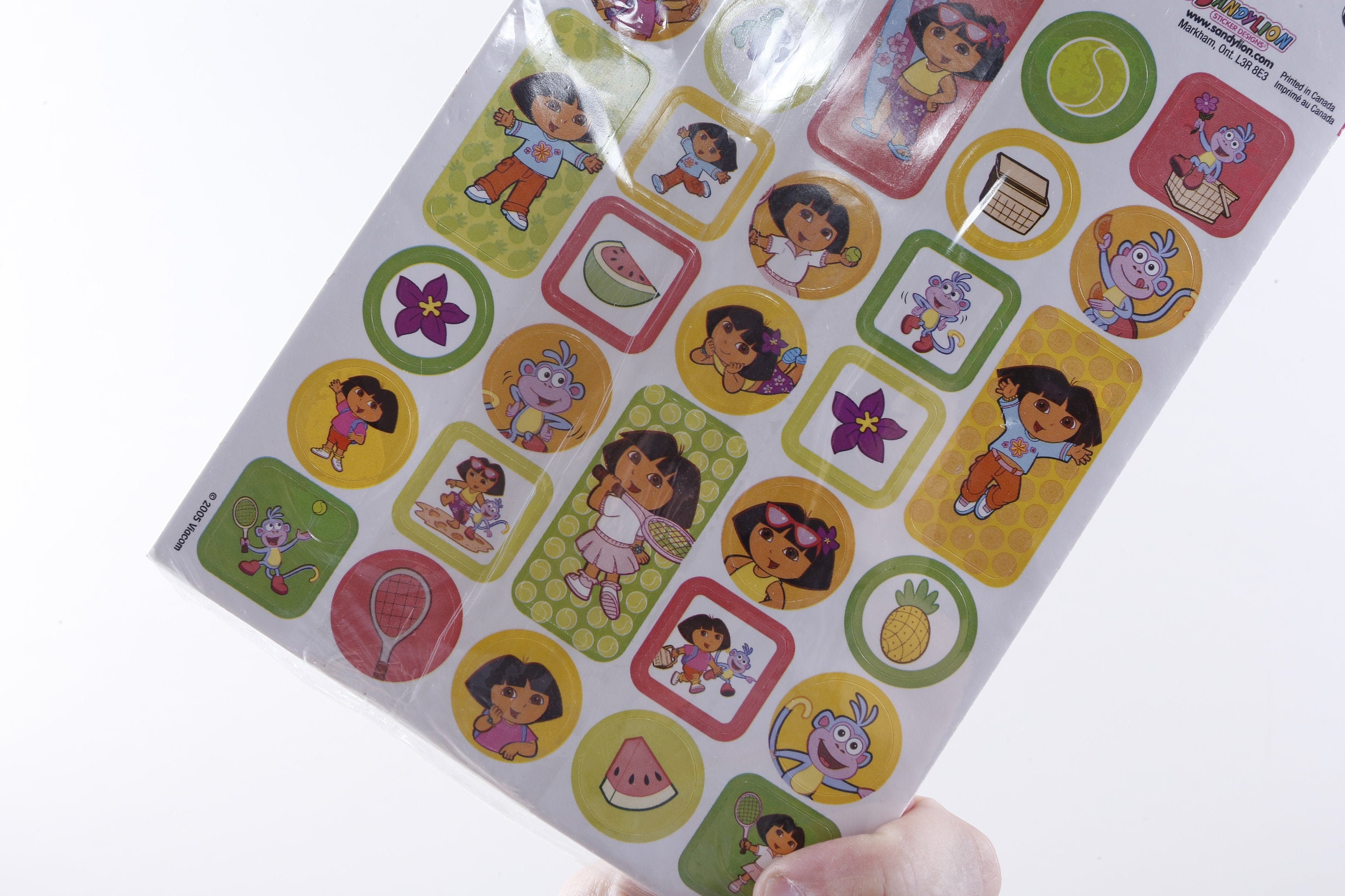 Dora the Explorer Nick Jr Stickers Sheet Set Paper Cards Collection ...