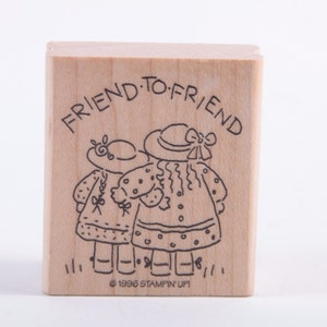 Friend to Friend - Stampin up - Friendship - Ladies - Cute Country ...