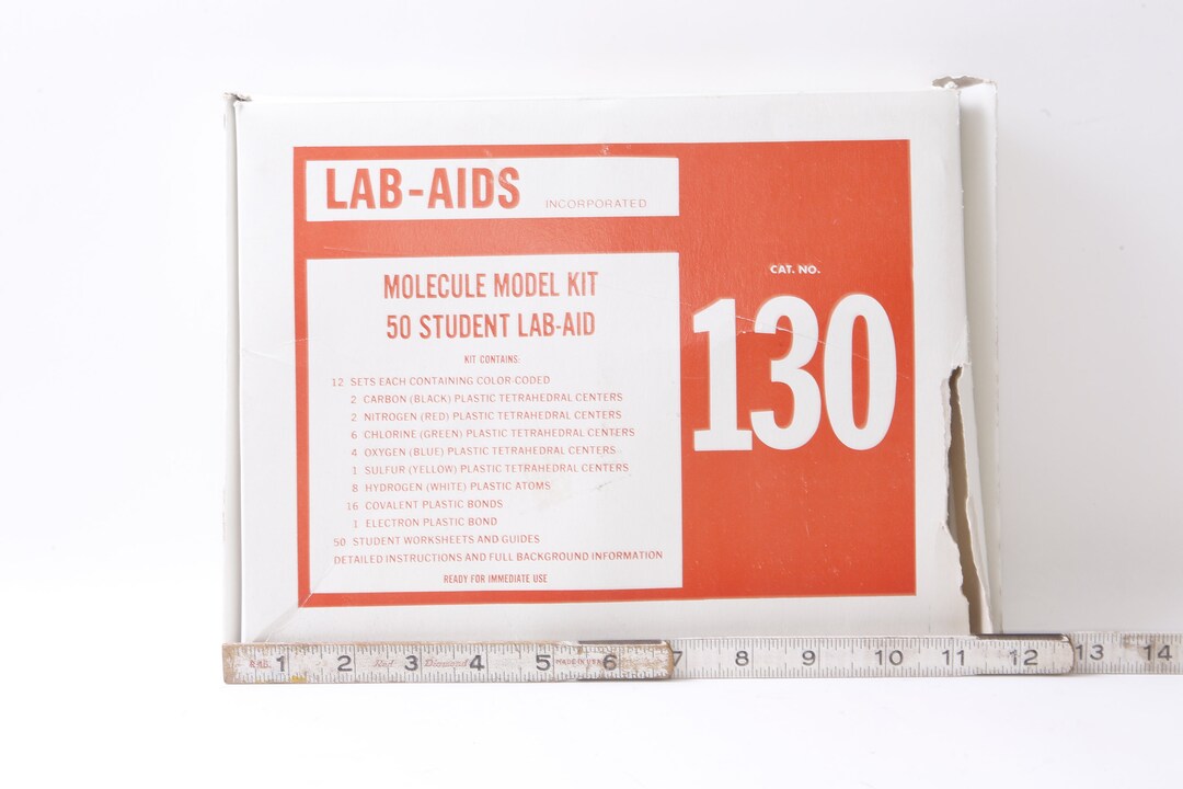 Lab-aids, Molecule Model Kit, Student Lab Aid, Set, School, Chemistry ...