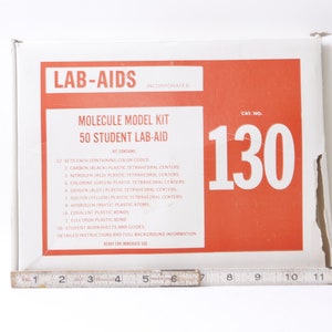 Lab-aids, Molecule Model Kit, Student Lab Aid, Set, School, Chemistry ...