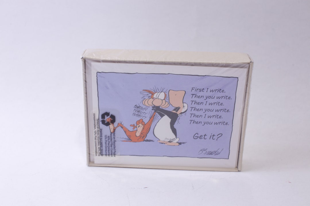 Opus 'n' Bill, 8 Blank Notes and Envelopes, American Greetings, New in ...