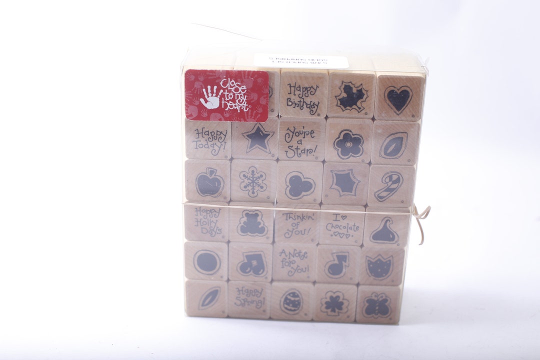 Solid Surprises, Message Stamp Set, Holiday, Birthday, Christmas ...