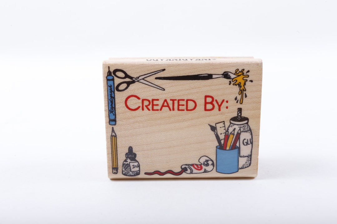 Created by Signature Frame - Artist Stamp Signature Handmade ...