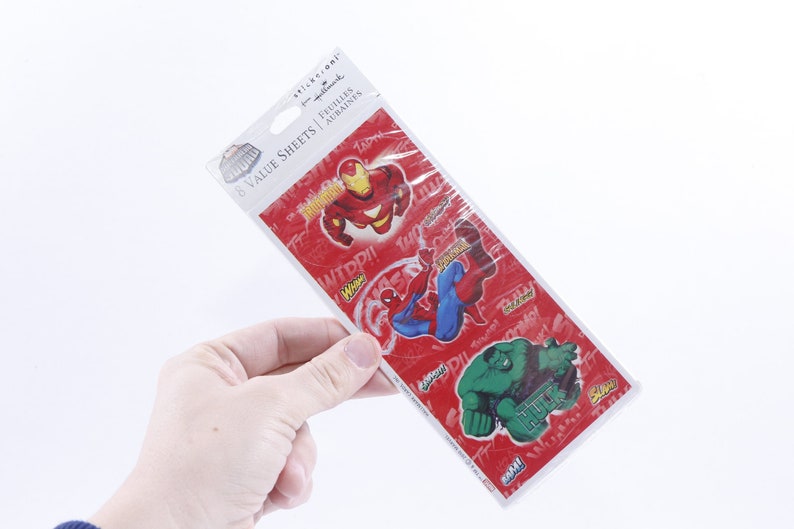 Hallmark Stickeroni Marvel Superhero Squad Sticker Sheet - Etsy