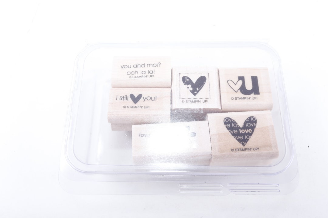 Phrases, Love, Heart, Valentines, Romance, Stamp Set, Message Stamps ...