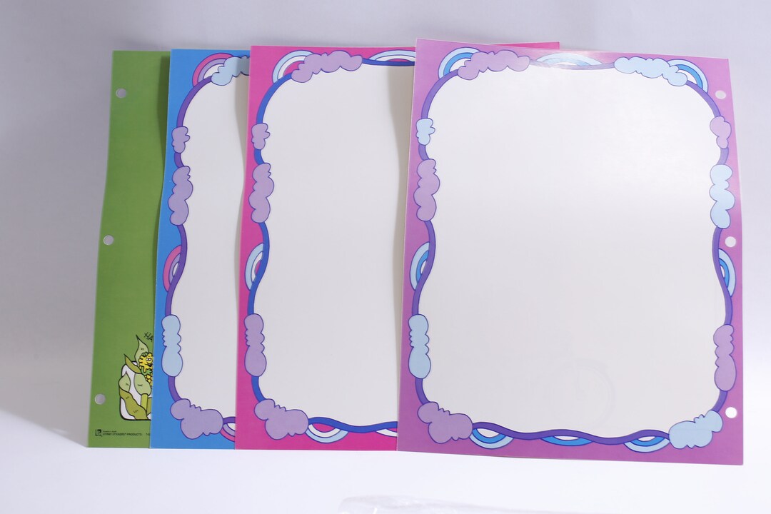Stinky Stickers, Border Designs on Paper, Scratch 'n Sniff, Colorful ...