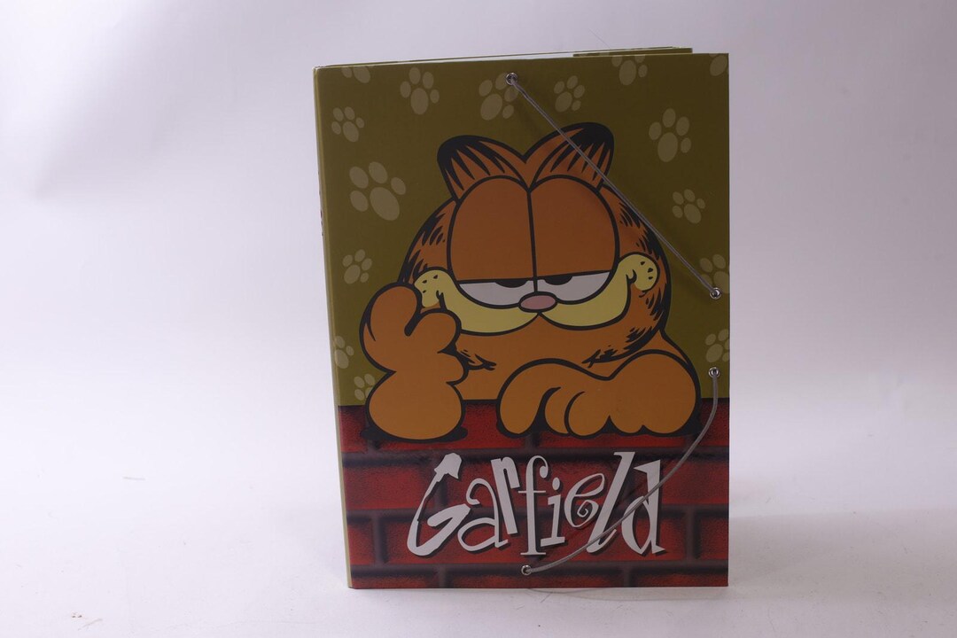 Garfield, Folder, Office, School, Stationary, Crafts, Decor, Vintage ...