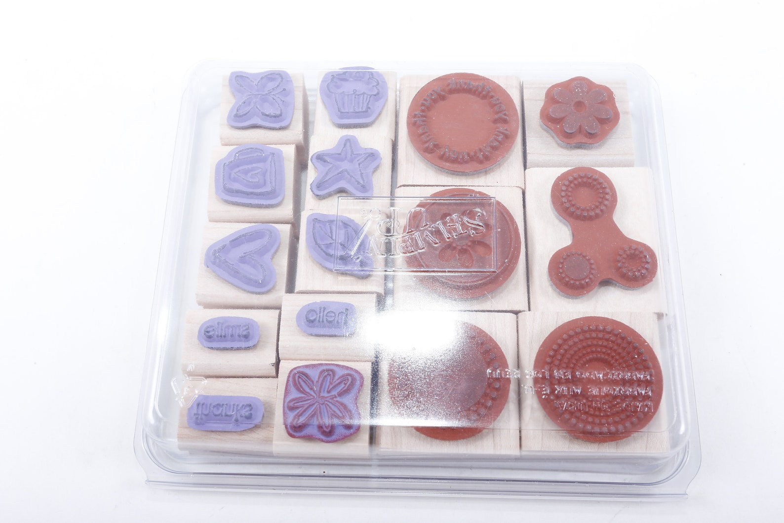 Phrases Flowers Thanks Hello Smile Stamp Set Message - Etsy