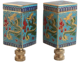 Dragon Lamp Finials - Etsy