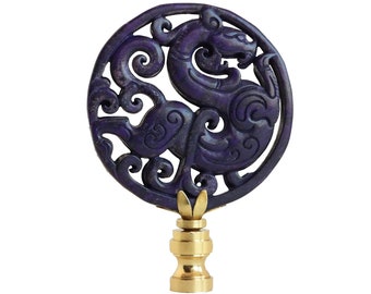 Dragon Lamp Finial - Etsy