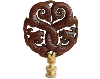 Brass Dragon Lamp Finial - Etsy