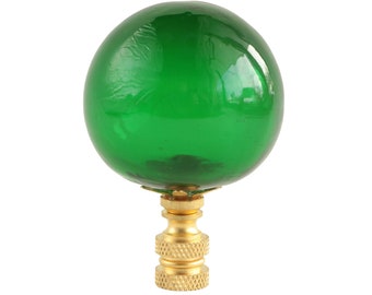 Green Glass Lamp Base - Etsy