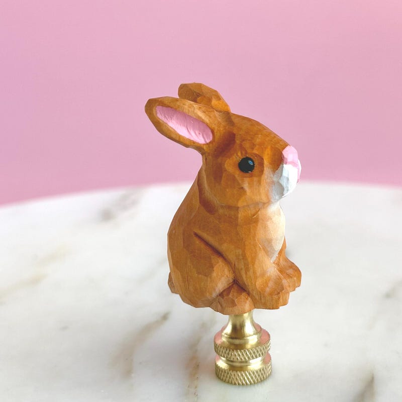 Rabbit Lamp - Etsy