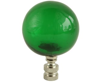 Green Glass Lamp Base - Etsy
