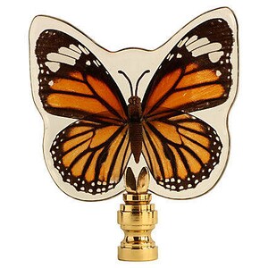 Asian Tiger Butterfly Specimen Lamp Finials - Natural Butterflies in ...