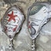 Seafarer's Oyster Sea Shell Lamp Finials in Silver - Natural Decoupaged ...