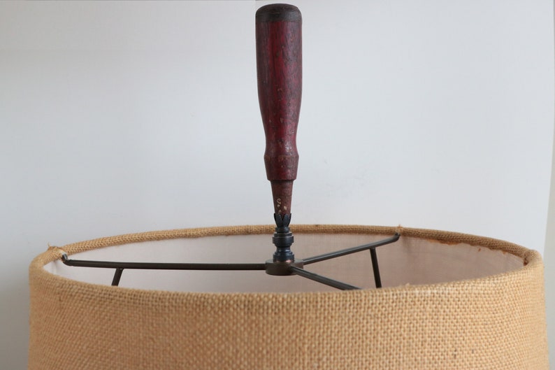 Rustic Farmhouse Style Lamp Finials Crafted From Vintage Hand Tools ...