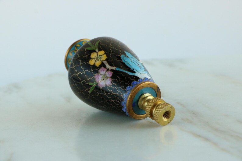 Chinese Cloisonne Vase Lamp Finial on Brass Hardware - Etsy