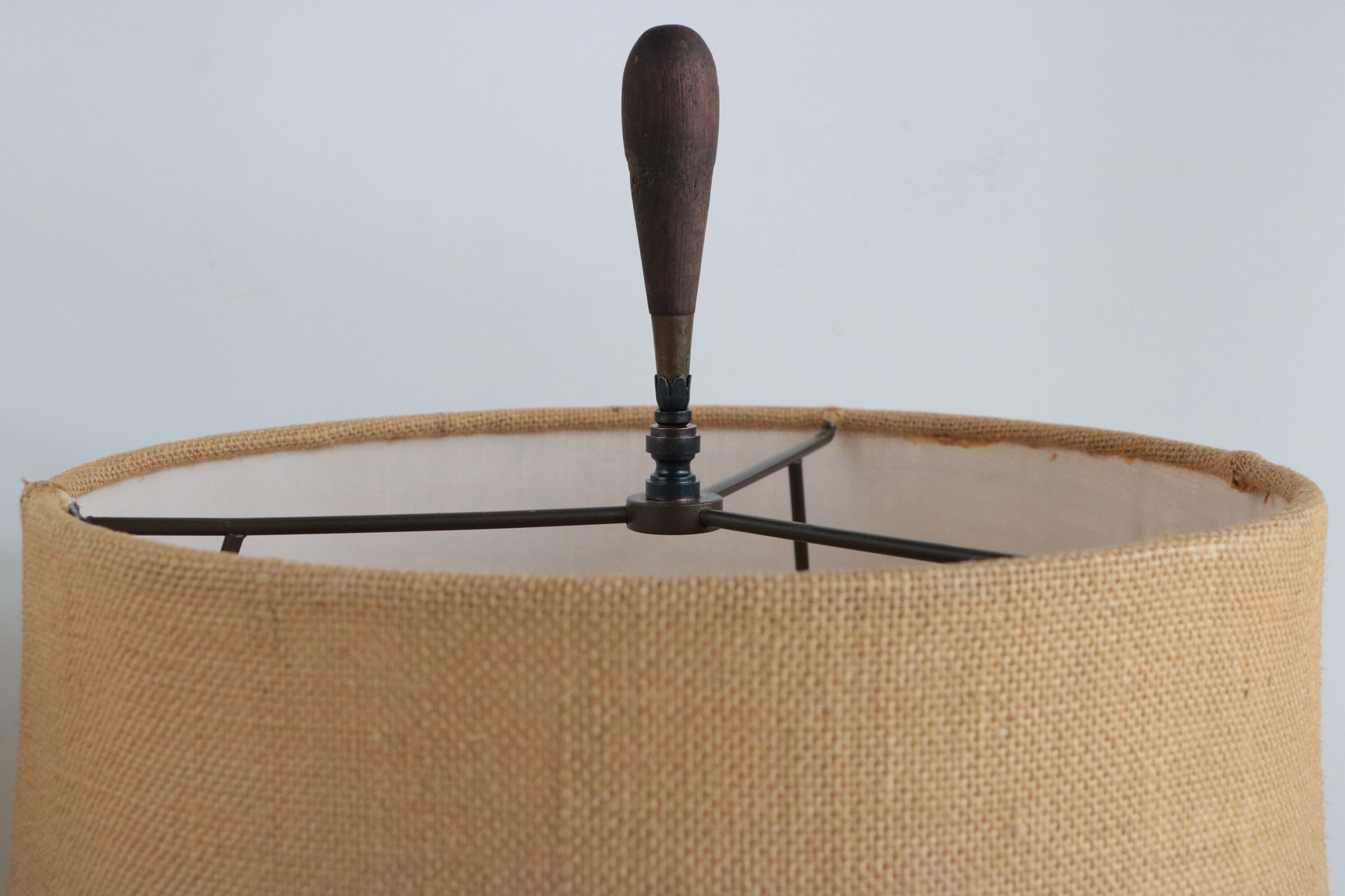 Industrial Style Wood Lamp Finials Crafted From Vintage Hand Tools ...