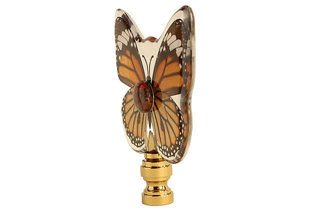 Asian Tiger Butterfly Specimen Lamp Finials Natural - Etsy