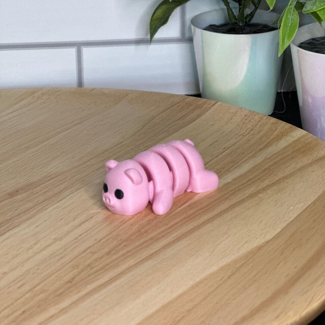 Pig, Flexi Pig, Mini Pig, Farm Animal, Mini Animal, Flexible, Mini ...